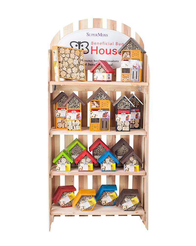 SuperMoss - Retail Beneficial Bug House Display